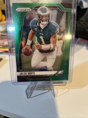 2024 Panini Prizm - Jalen Hurts #231 Green Prizm | eBay