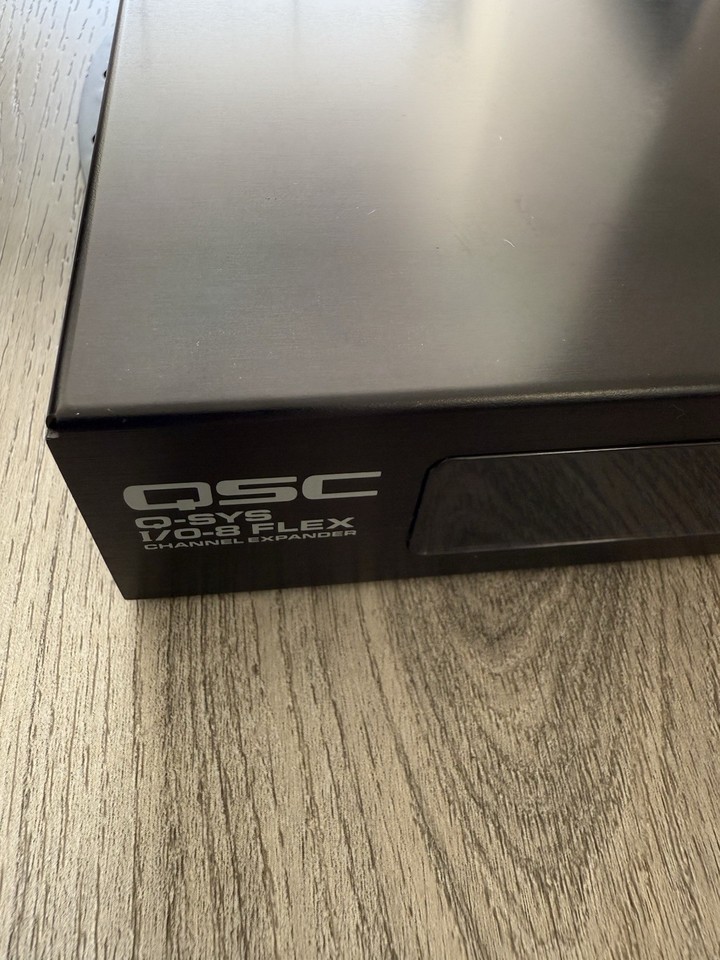 QSC Q-SYS I/O 8 Flex Channel Expander | eBay