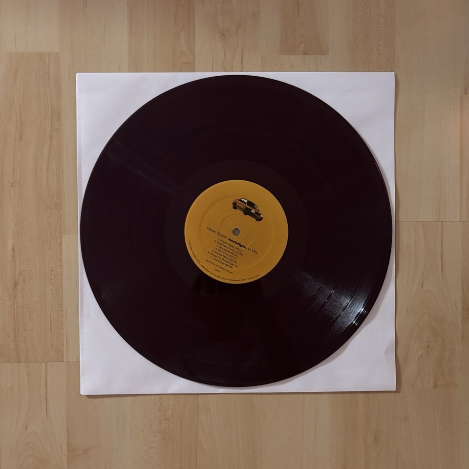 Frank Ocean – Nostalgia, Ultra Vinyl *PLAYED ONCE* | eBay