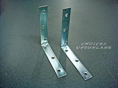 CORNER L SHAPE BRACE FIXING SELF SUPPORT ANGLE JOINT ZINC PLATED ...