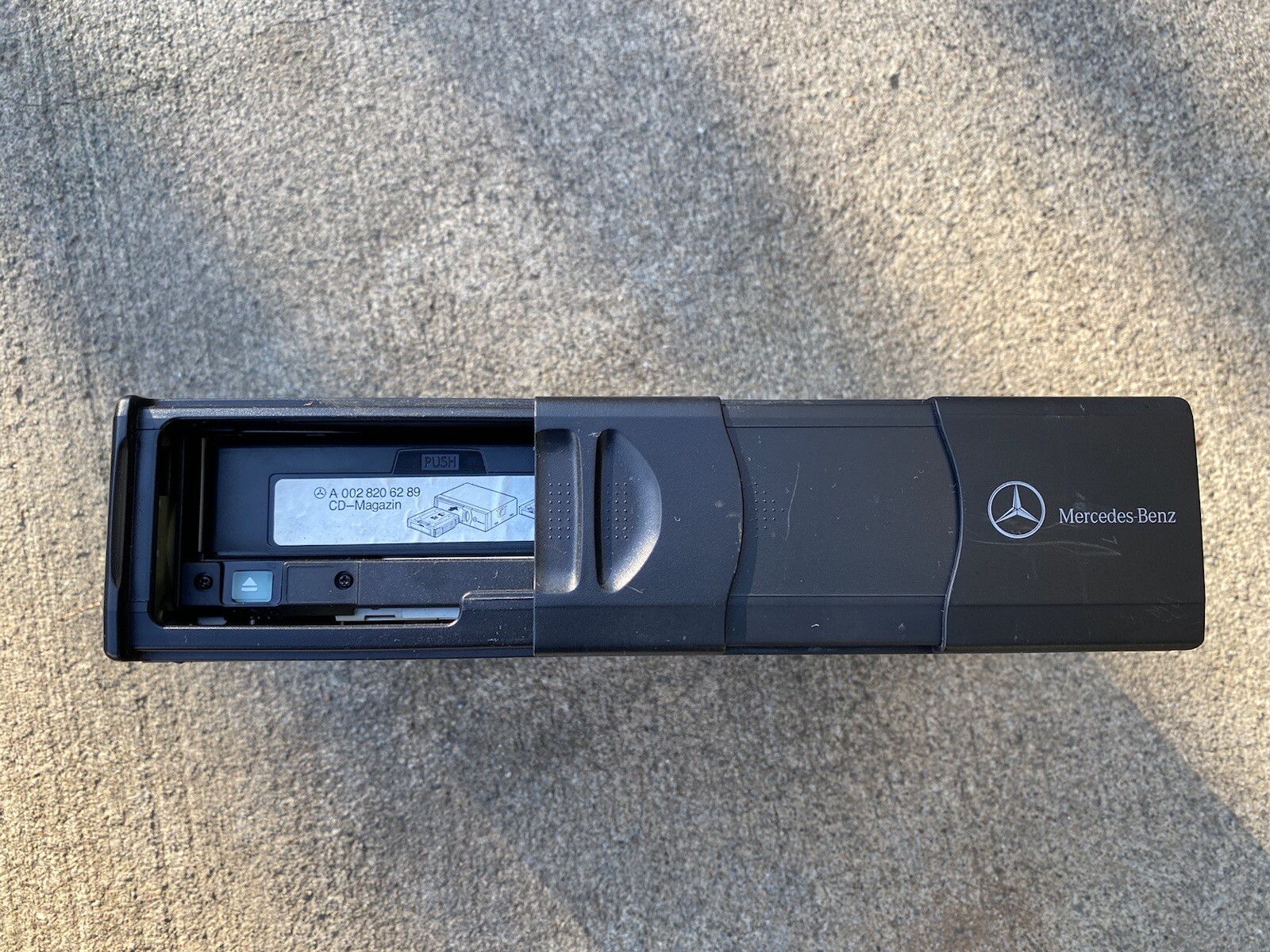 03-06 w215 w220 MERCEDES S55 AMG CD CHANGER UNIT w/ 6 DISC MAGAZINE ...