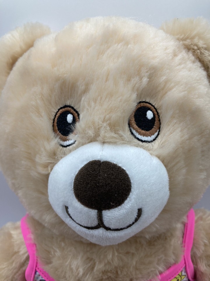 2020 BAB Beige Teddy Bear Swimsuit Summer Embroidered Eyes Plush ...