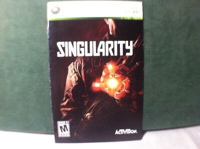 Xbox 360 Manual Singularity | eBay