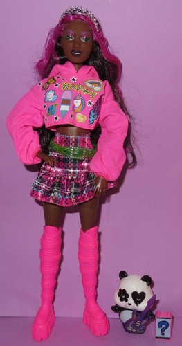 Barbie Extra 19 2022 Crystal Head Articulated HKP93 Doll Panda | eBay