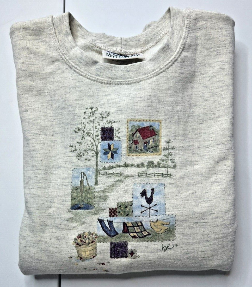 Northern Reflections Cream Country Cottage Sweatshirt… - Gem