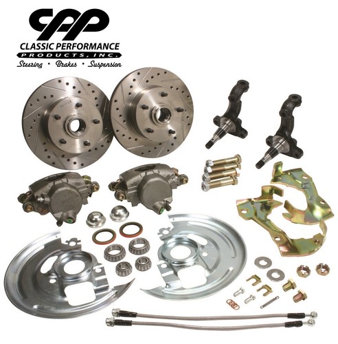 GM A F X Stock Spindle Disc Brake Conversion Kit Camaro Nova Chevelle ...