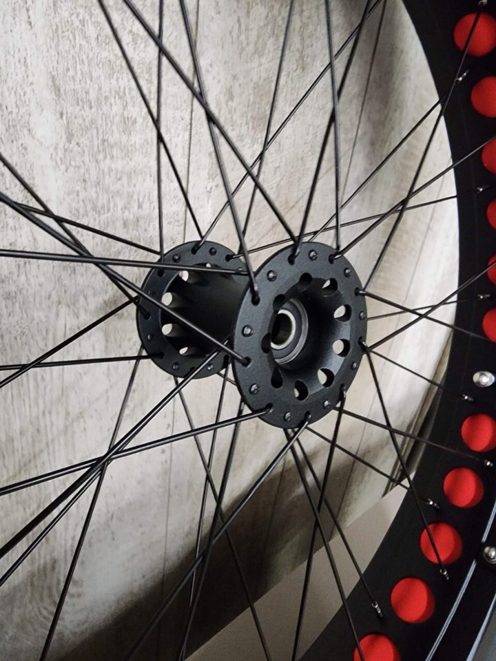 Sumo Bombers - 24x4" Outdoor Wheelchair Wheels for Sand and Snow (Pair ...