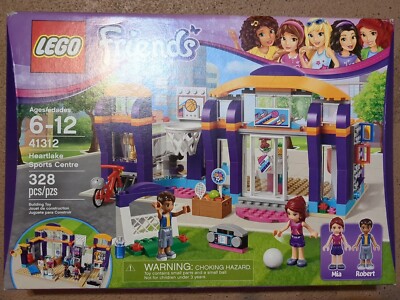 LEGO Friends 41312 Heartlake Sports Centre Mia & Robert - 328 Pieces | eBay