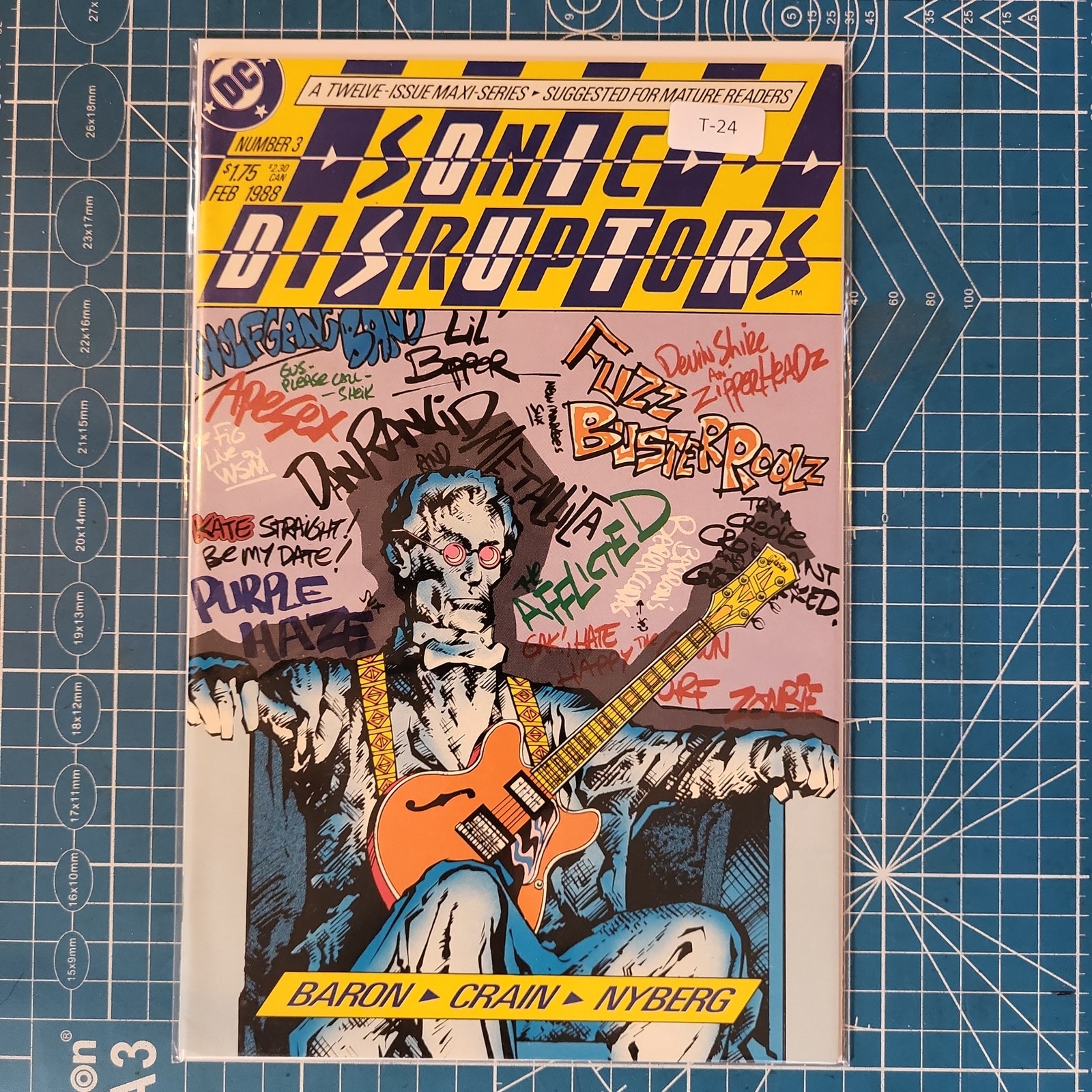 SONIC DISRUPTORS #3 8.0+ DC COMIC BOOK T-24 | eBay