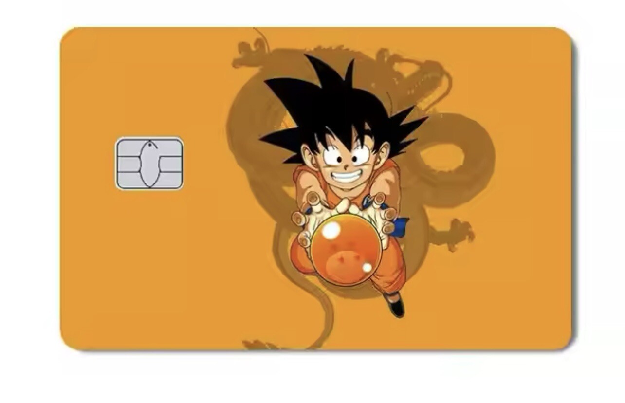 Dragon Ball Z Son Goku Credit Card Skin Decal Sticker | eBay
