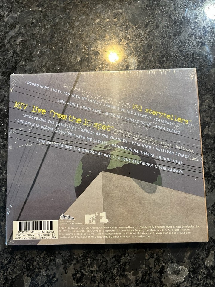 Across a Wire: Live in New York by Counting Crows (CD, Jul-1998, Geffen ...