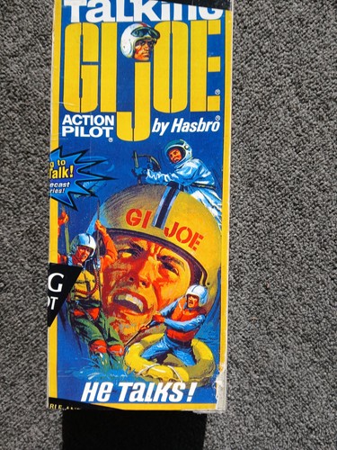 Vintage GI Joe Talking Action Pilot Reproduction Box Only | eBay