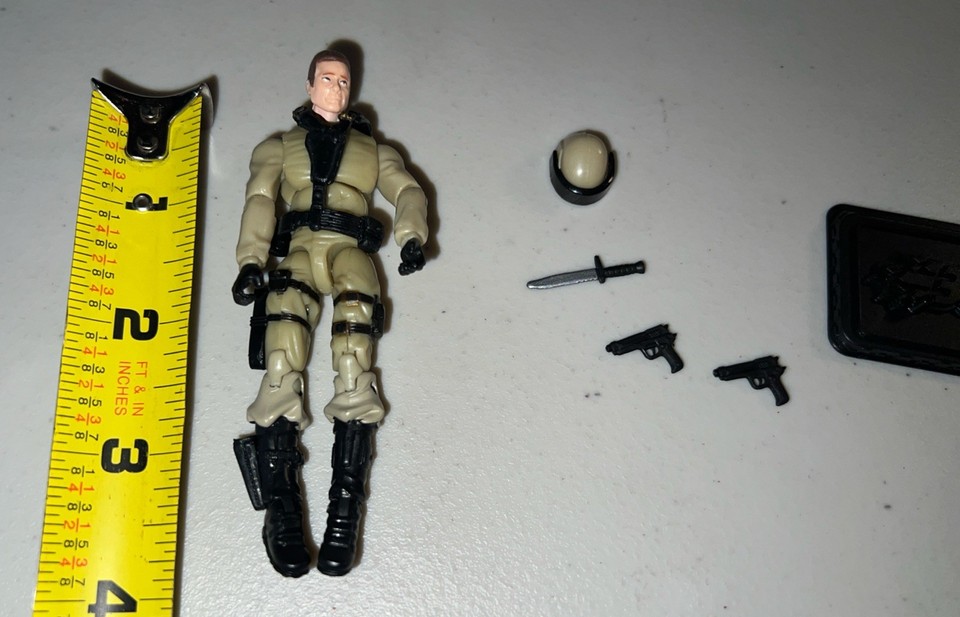 G.I. Joe Tank Commander: RALPH “STEELER” PULASKI Loose Action Figure ...