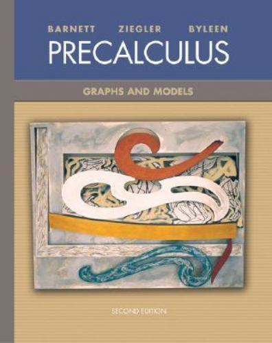 Precalculus : Graphs and Models by Michael R. Ziegler, Raymond A ...