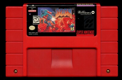 Doom (Super Nintendo Entertainment System, 1995) Cartridge Only ...