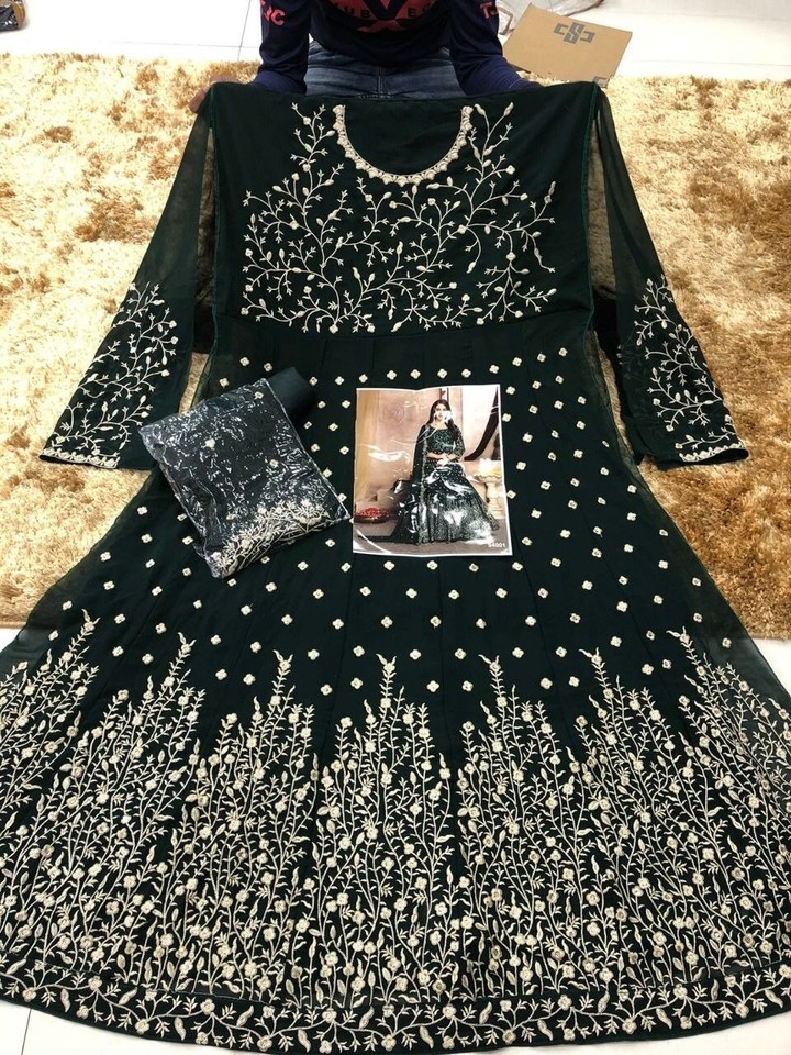 Bollywood Indian Party Pakistani Suit Salwar Kameez Ethnic Designer ...