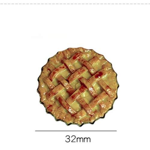 Apple Pie Dessert Dollhouse Miniatures Pocket Food Kitchen Bakery 1/12 ...