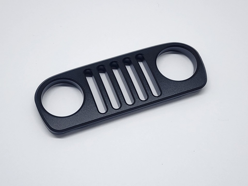 H-TECH RC CNC Aluminum Grille & Panel Set For Vanquish H10 Optic (Gold ...