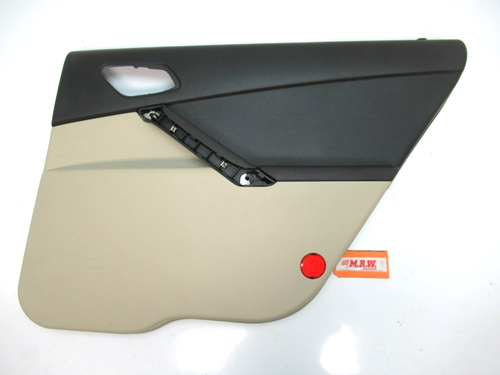 DOOR PANEL RIGHT REAR PASSENGER SIDE BLACK TAN for 05 06 07 08 09 10 ...