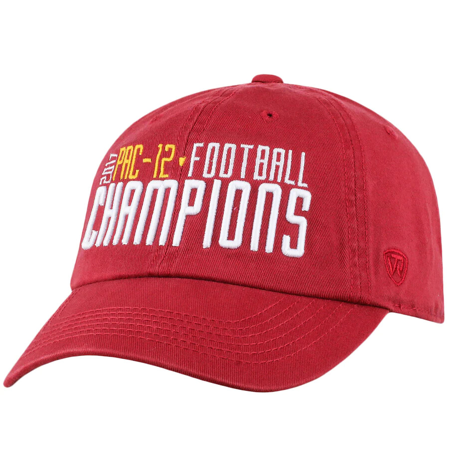 USC Trojans 2017 PAC-12 Football Conference Champions Crew Adjustable ...