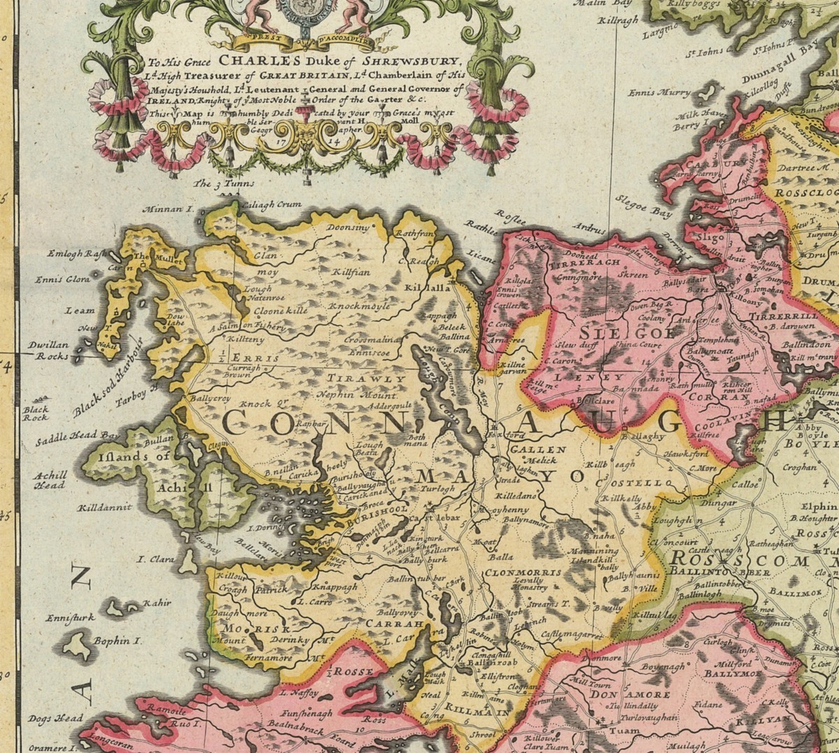 14th Century Map Of Ireland 1779 A Map Of Great Britain And Ireland