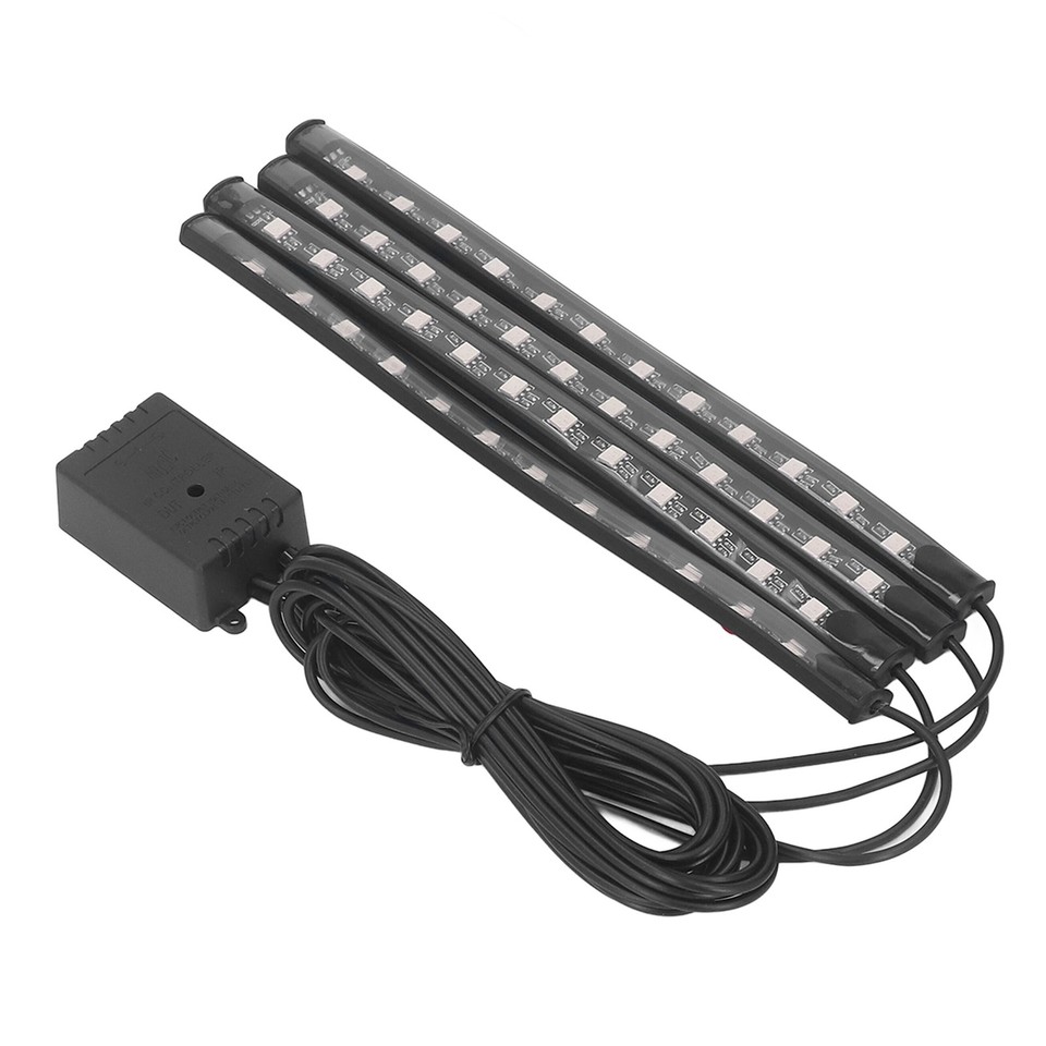 8 Color RGB Light 48 LEDs Light Strip Sound Control Lamp For Party ...