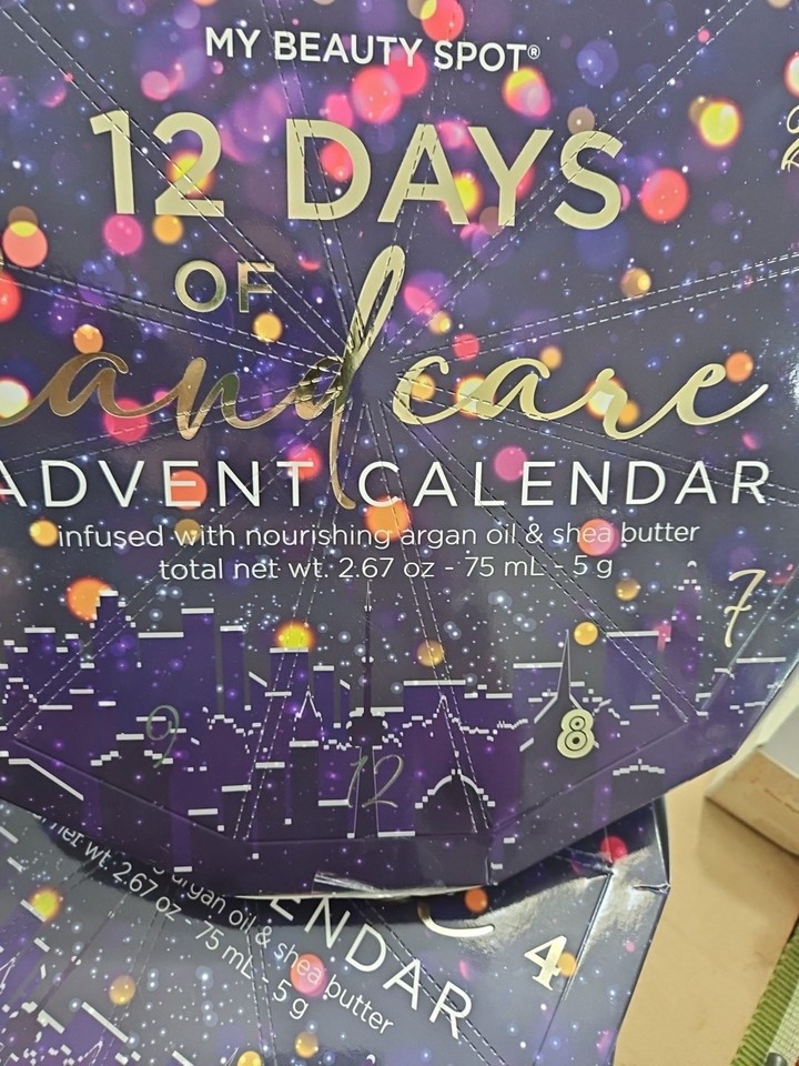 New Sealed Gift 12 days of Hand Care ADVENT CALENDAR Body Care My ...