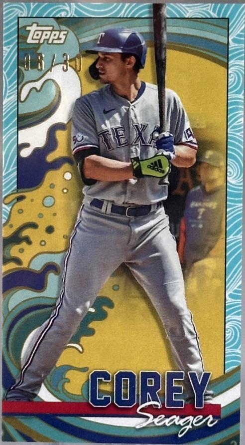 2022 Topps Rip - Mini Corey Seager #MRIP-CS Riptide /30 for sale online ...