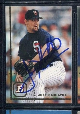 Joey Hamilton 1994 Bowman auto autographed card Padres | eBay