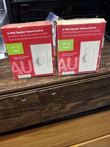 Legrand au0100-whdm-v1 in-wall speaker volume control | eBay