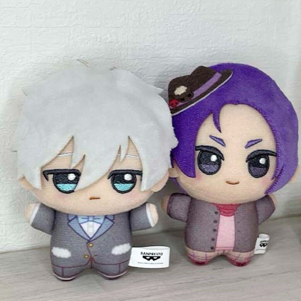 Blue Lock × Sanrio 2nd Chibigurumi vol.1 Plush Doll Reo Nagi Isagi Set ...