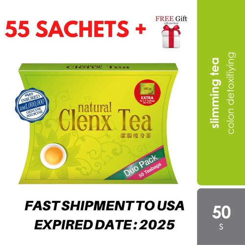 NH Detoxlim Clenx Tea for Natural Weight Loss & Detox 55 Sachets ...