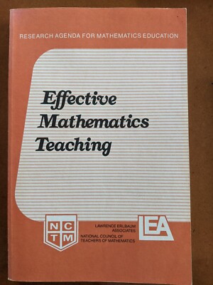 Effective Mathematics Teaching 9780873532549| eBay