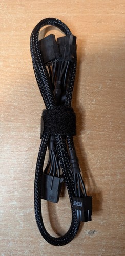 EVGA 6-pin 3x 4pin Perif Power Supply Lead Cable | eBay