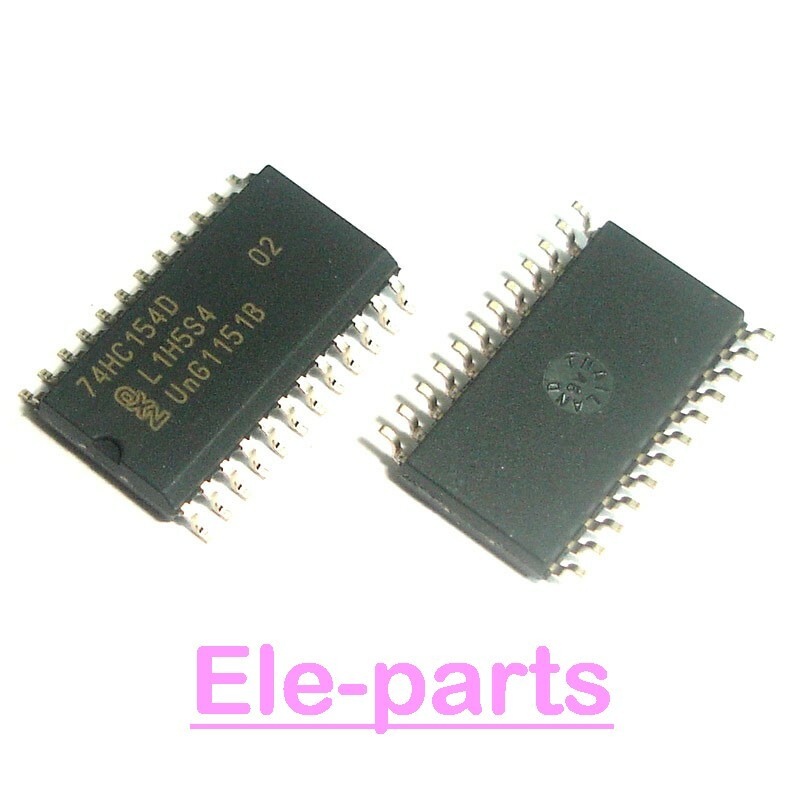 5 PCS 74HC154D SOP-24 74HC154 SMD-24 4-to-16 line decoder/demultiplexer ...