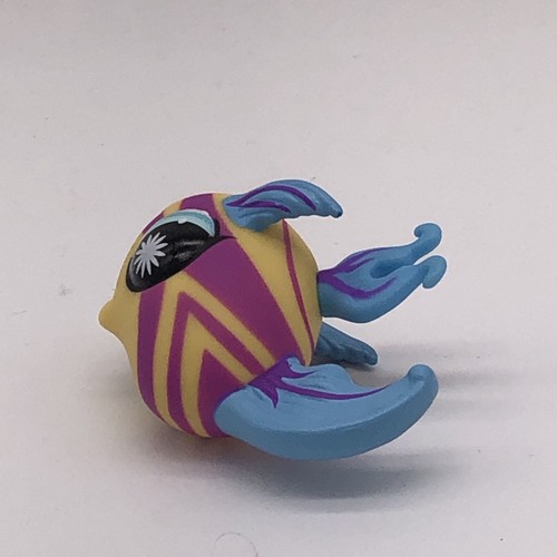 Littlest Pet Shop LPS #863 Angel Clown Fish Yellow Pink Blue | eBay