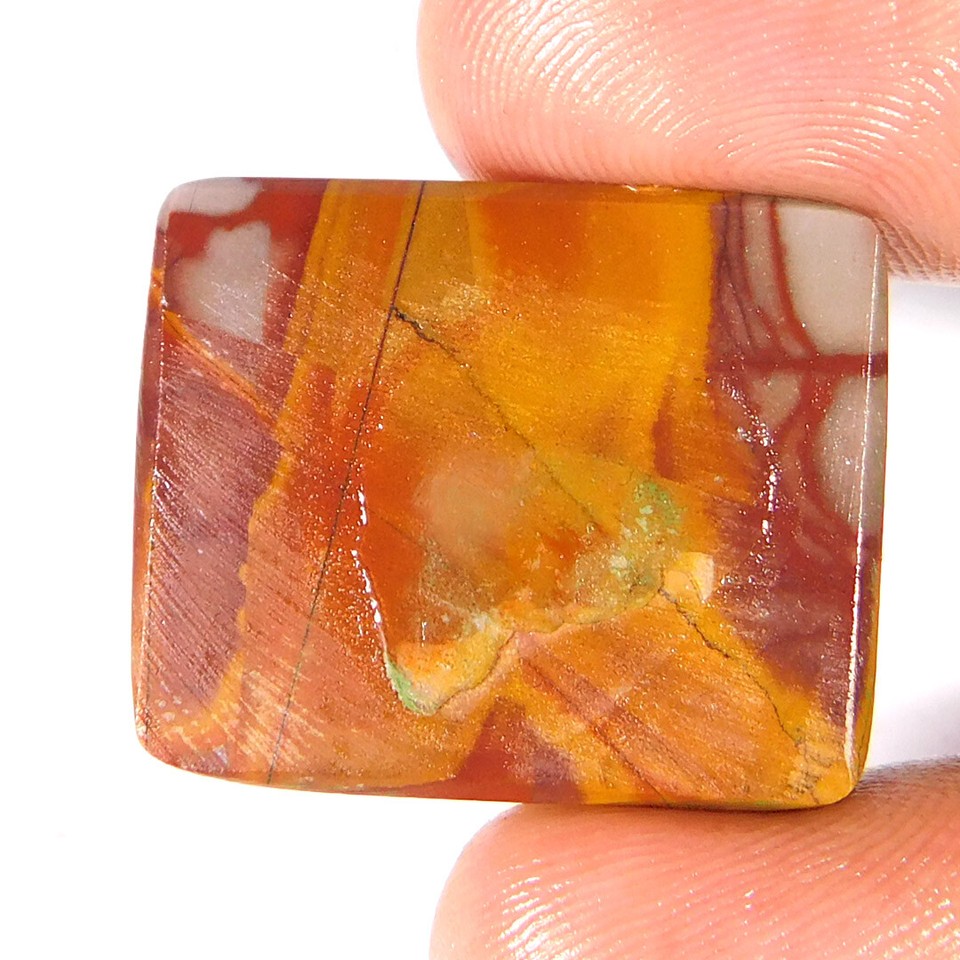 33.60Cts. 100% Natural Unique Noreena Jasper Cushion Cabochon Loose ...