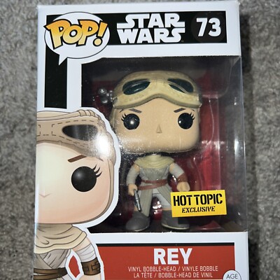 Funko Pop! Vinyl: Star Wars - Rey (w/ Goggles) - Hot Topic (HT ...