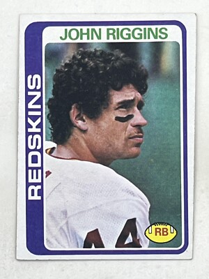 John Riggins 1978 Topps #215 Sports NFL HOF Washington Redskins Trading ...