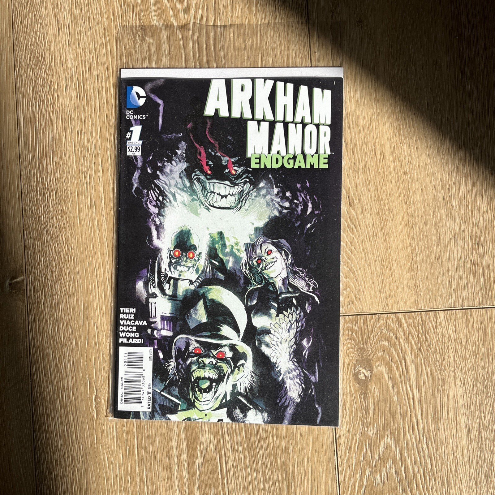 Arkham Manor Endgame Comic 1 Cover A First Print 2015 Frank Tieri Ruiz ...