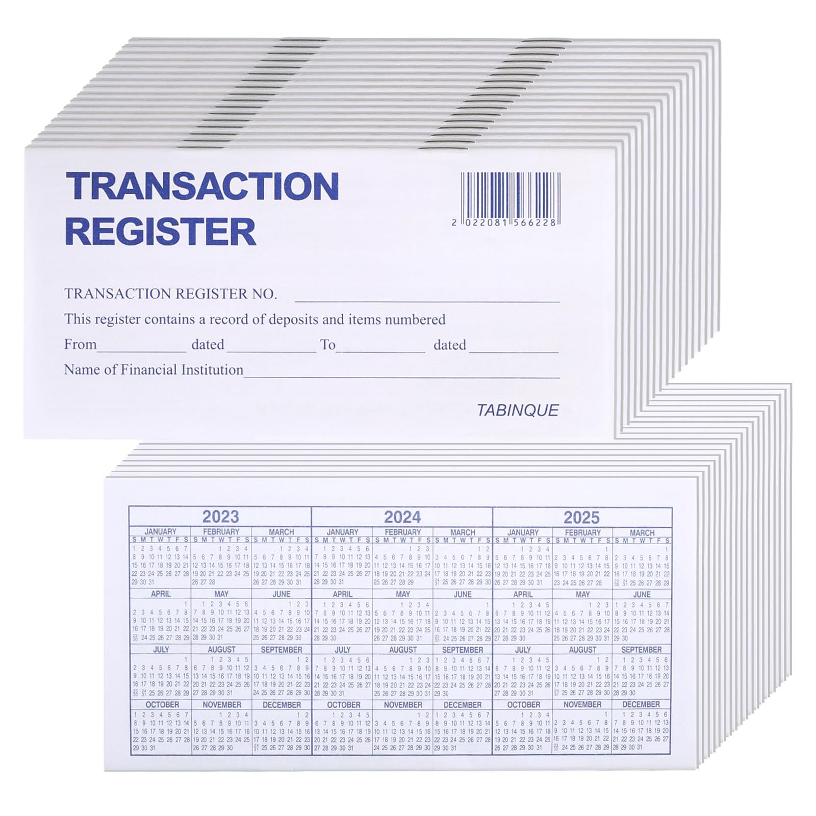 18PCS Check Registers for Personal Checkbook Easy to Read Checkbook ...
