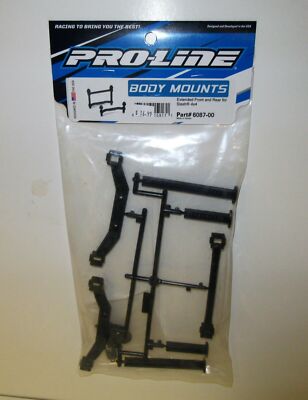 Pro-Line Body Mounts Extended Front & rear for Slash 4x4 #6087-00 NIP ...