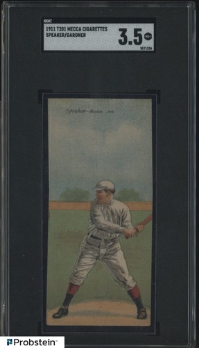 1911 T201 Mecca Double Folders Spearker Gardner SGC 3.5 VG+ | eBay