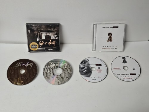 The Notorious B.I.G. Ready to Die CD + DVD & Life After Death 2-disc CD ...