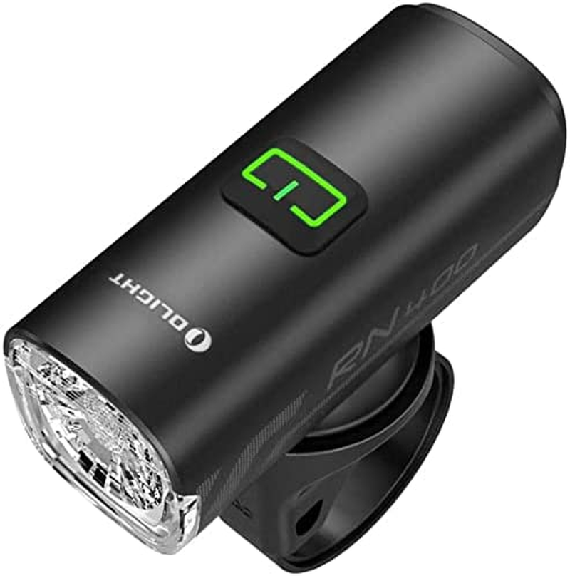 RN 400 USB Type C Rechargeable Bike Headlight Max 400 Lumens Max 7H Max ...