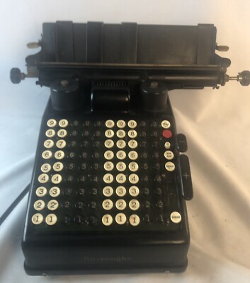 Cash Register, Adding Machines - Vintage Burroughs Portable Adding Machine