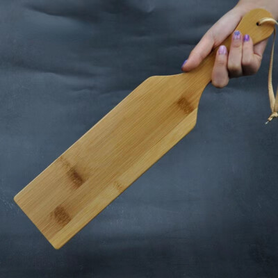 Bondage Bamboo Wooden Spanking Paddle Flogger Board Beat Whip Role Play ...