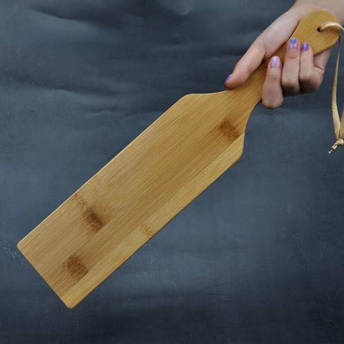 Bondage Bamboo Wooden Spanking Paddle Flogger Board Beat Whip Role Play ...
