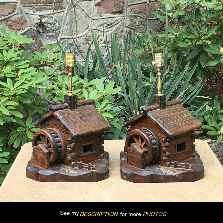 Rustic Lamp Construction