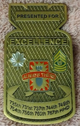 U S Army 63rd Ordnance Battalion Semper IBI Medal of Excellence | eBay